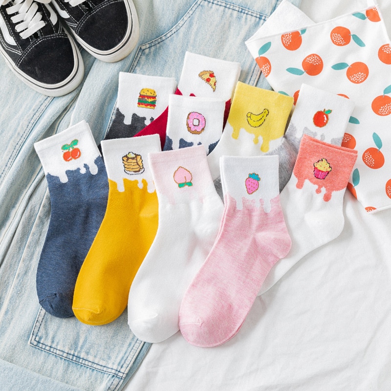 Fruit and Food Socks